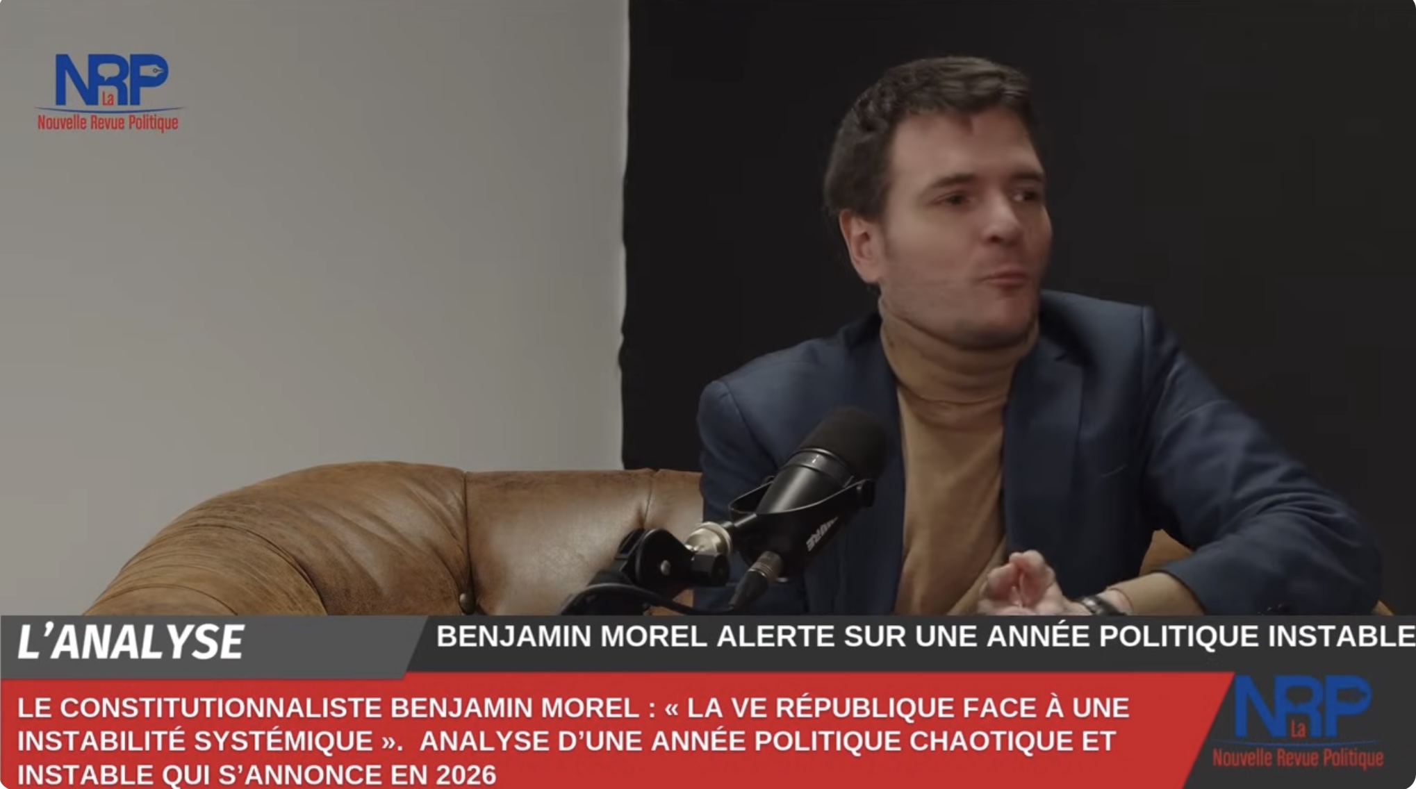Benjamin Morel : « 2026 sera encore plus instable politiquement » | Par ...
